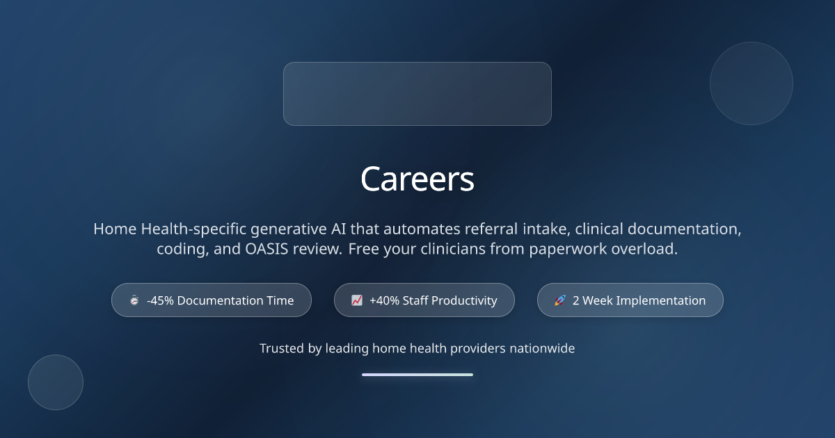 Careers | Enzo Health AI Documentation & Coding